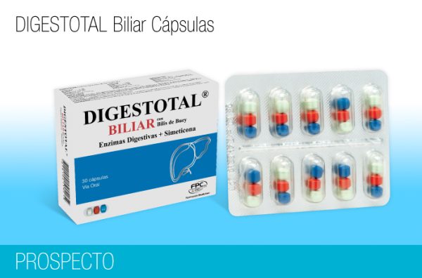 Digestotal Biliar Cápsulas – Farmayala