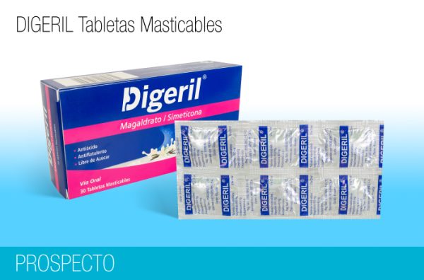 Digeril Tabletas Masticables – Farmayala