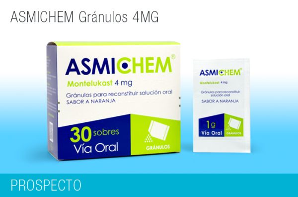 Asmichem Gránulos 4 mg – Farmayala