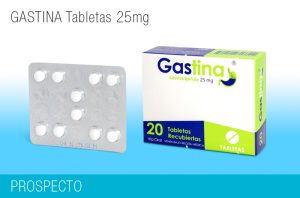 Gastina Tabletas 25 mg – Farmayala