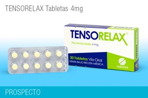 Tensorelax Tabletas 4 mg – Farmayala
