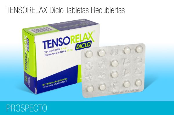 Tensorelax Diclo Tabletas – Farmayala