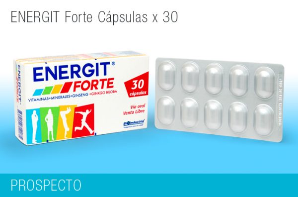 Energit Forte Cápsulas – Farmayala